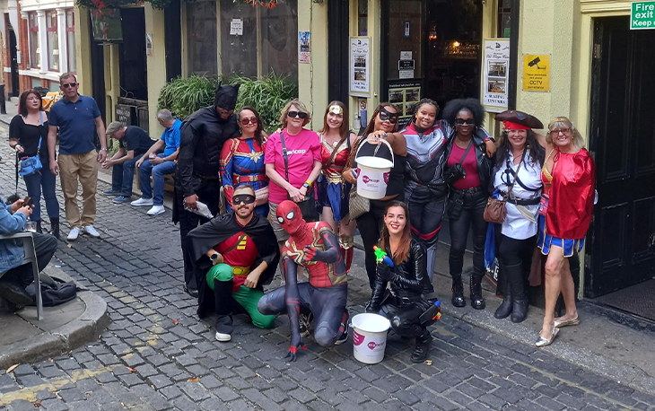 MenCap Superhero's Charity Walk - A Yeatman & Sons Funeral Directors